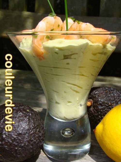 Recette : verrines d'avocat et crevettes savoureuses