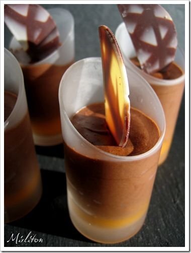 Recette de verrines chocolat et passion délicieuses