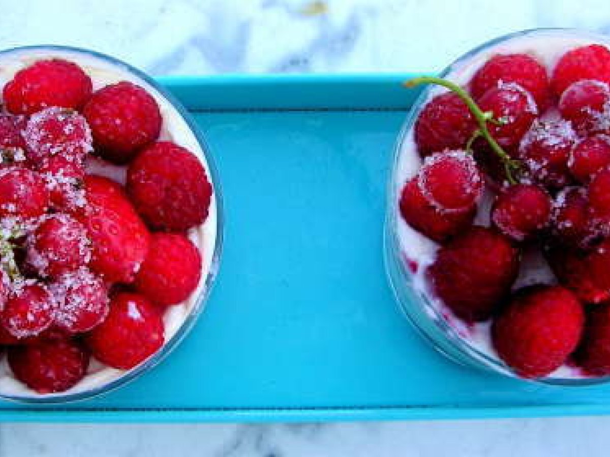 Recette de verrines aux fruits rouges estivaux