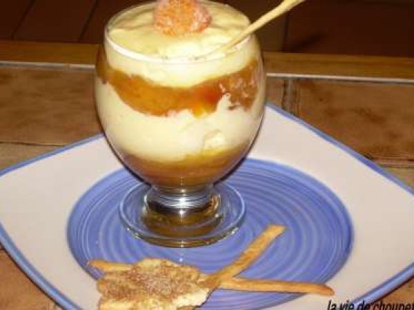 Recette de verrines de mascarpone à la mirabelle