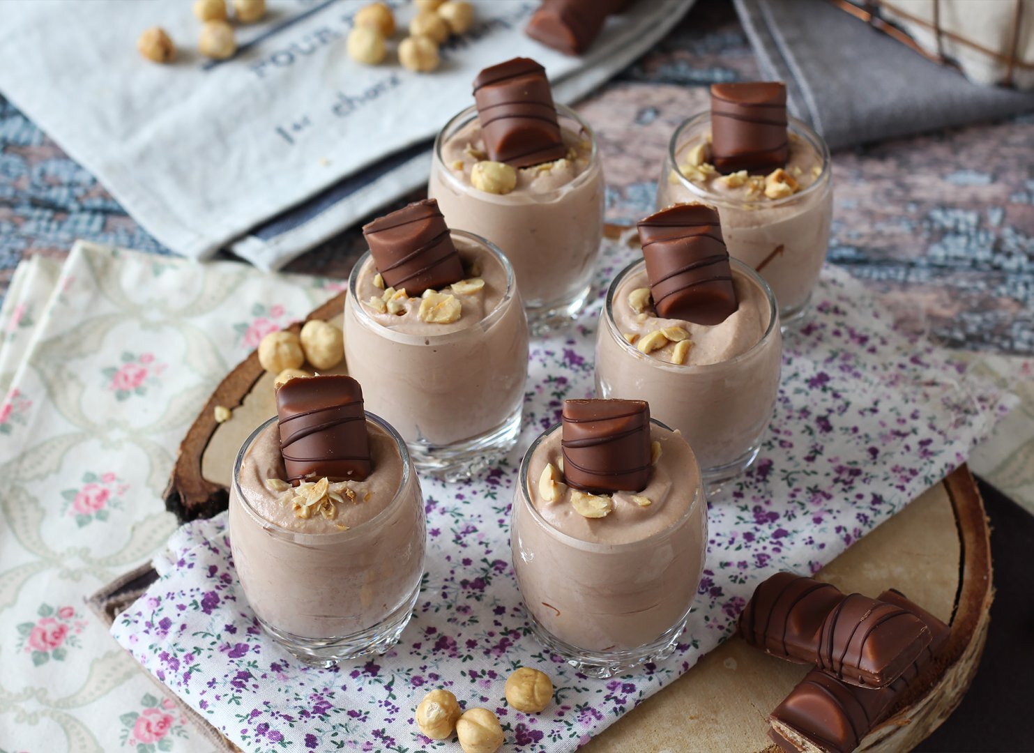 Recette verrines kinder bueno gourmandes sans cuisson