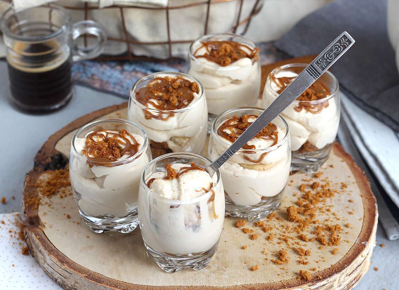 Recette de verrines mousse aux spéculoos