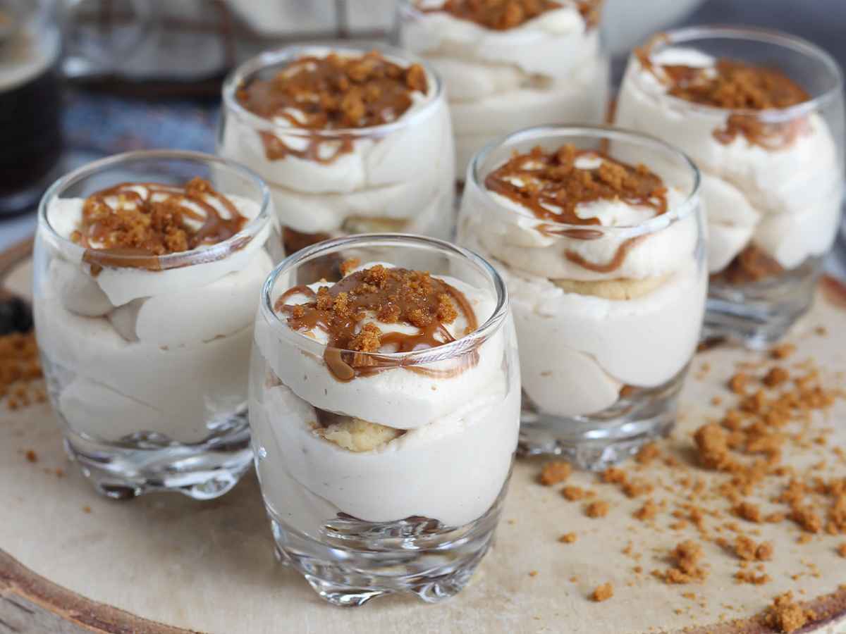 Recette de verrines mousse aux spéculoos