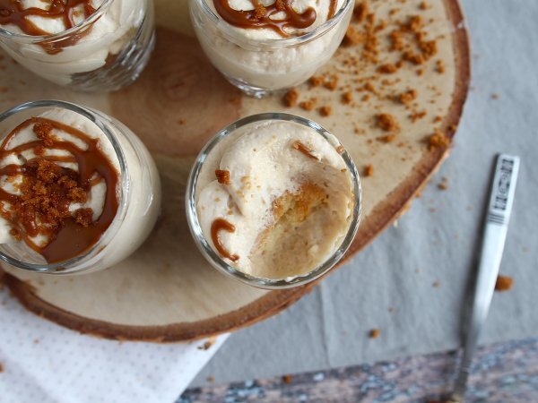 Recette de verrines mousse aux spéculoos