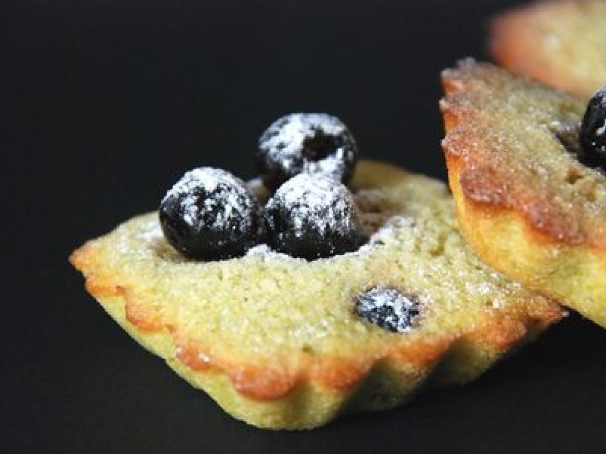 Recette visitandines pistaches amarena pierre hermé