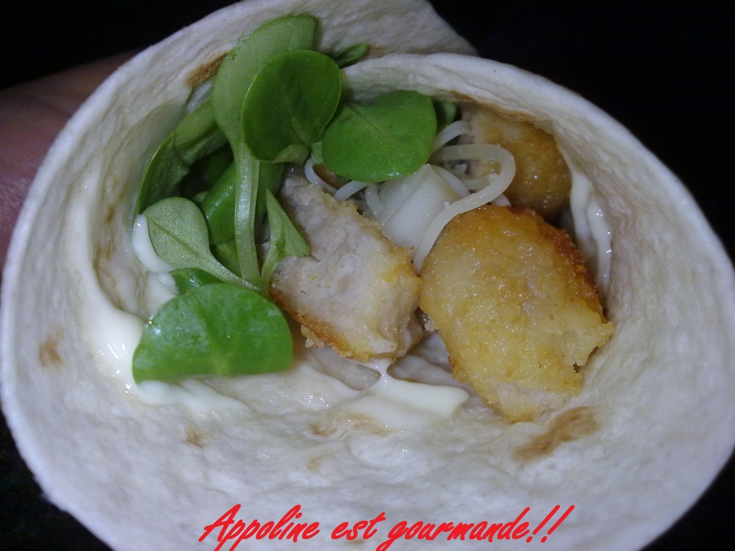 Recette de wrap maison facile et rapide à préparer
