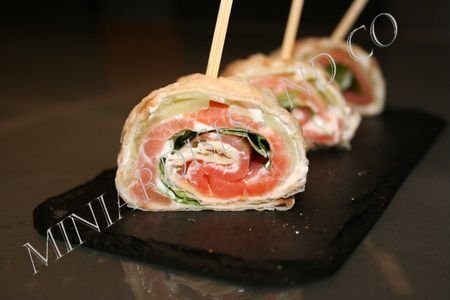Recette de wraps au saumon fumé délicieux et rapide