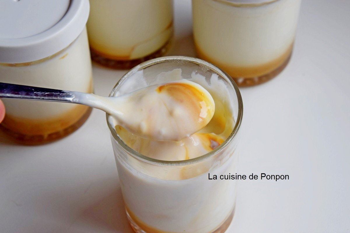 Recette de yaourt maison à la confiture de lait