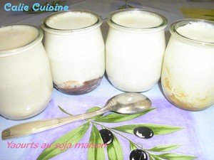 Recette de yaourts maison au soja délicieux